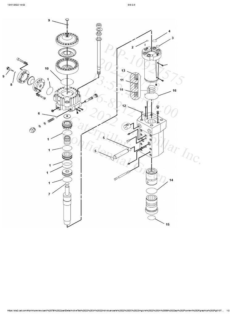 H100 Kit-Seal | PDF | Hydraulics | Gas Technologies