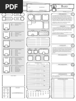 Artificer Character Sheet 5e | PDF