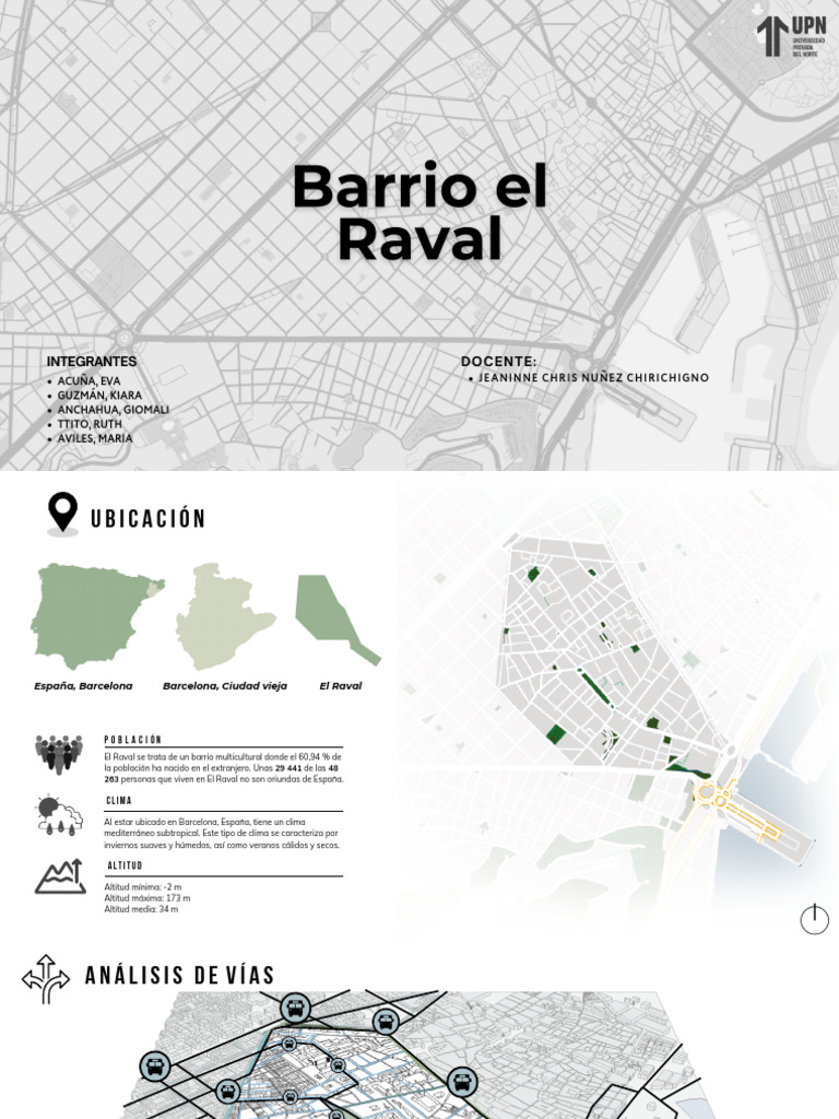 Evolución Urbana del Raval | PDF | Barcelona