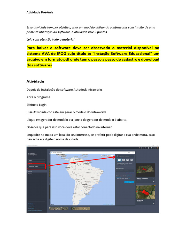 Atividade Pré Aula | PDF | Janela (informática) | Programas