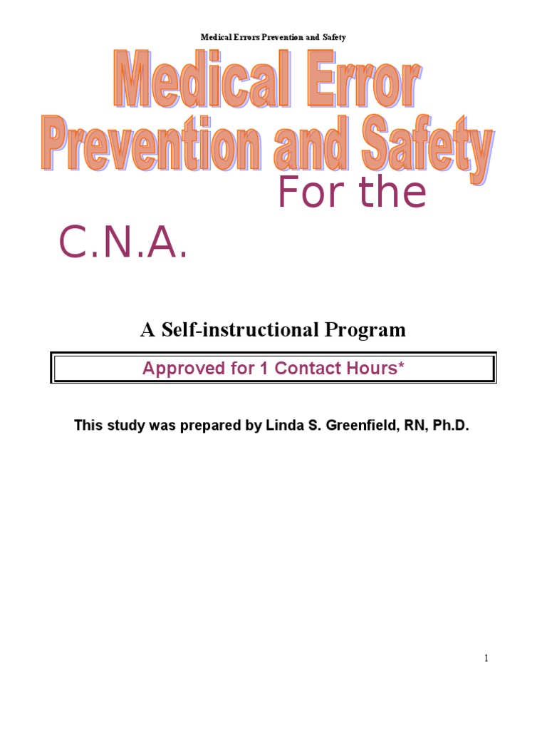 Medical Errors Prevention and Safety | Medical Error | Patient Safety