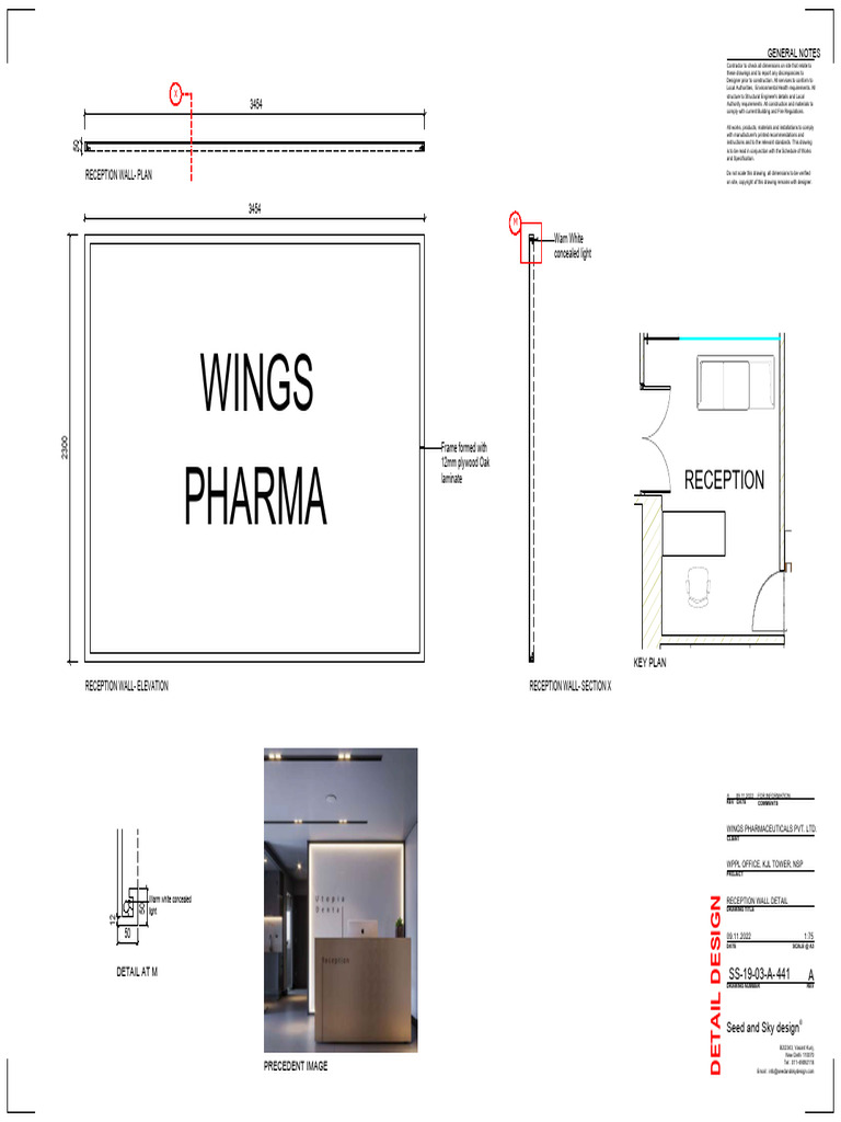 SS-19-03-A441-Reception Wall Detail | PDF