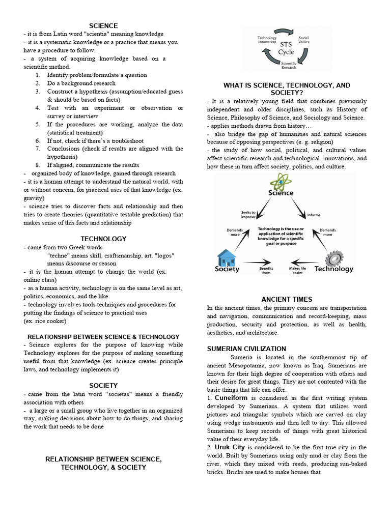 STS Reviewer | Download Free PDF | Id | Science