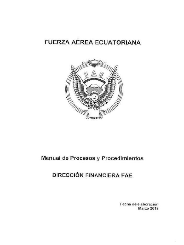 Manual de Procesos y Procedimientos | PDF