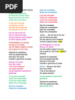 Confidence - Lyrics | PDF