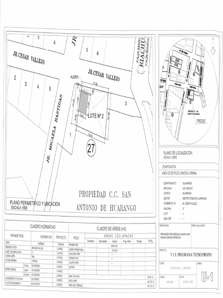 Ubicaciones Huarango | PDF