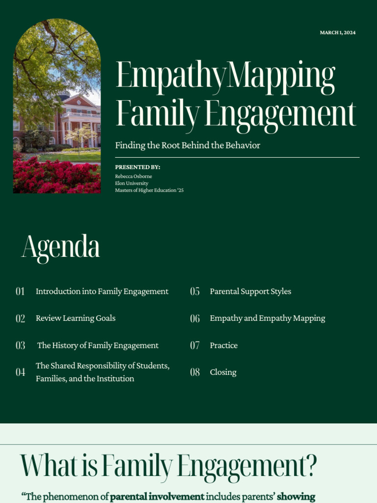 copy of empathy mapping family engagement finding the root behind the ...