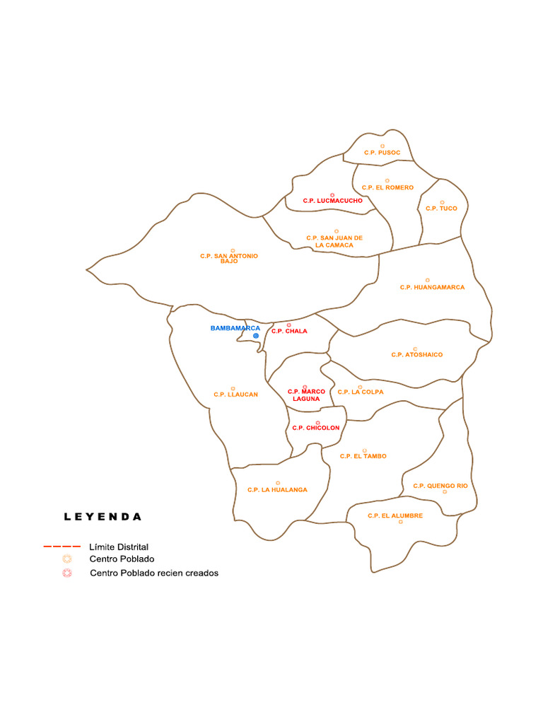 Centros Poblados | PDF