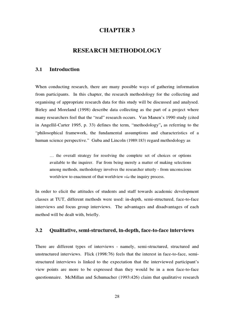 Research Methodology for Academic Development | PDF | Focus Group | Methodology