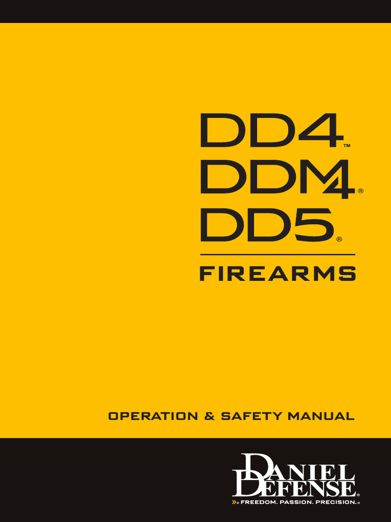 DD4 DDM4 DD5 Manual Single PG 1.4 | Download Free PDF | Gun Barrel | Trigger (Firearms)