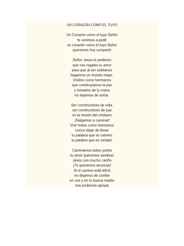Un Corazón Como El Tuyo | PDF | Cocina, comidas y vino | Poesía