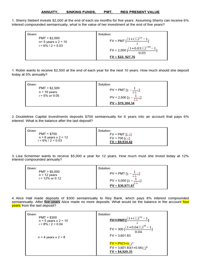 Collab Annuity | PDF | Interest | Present Value