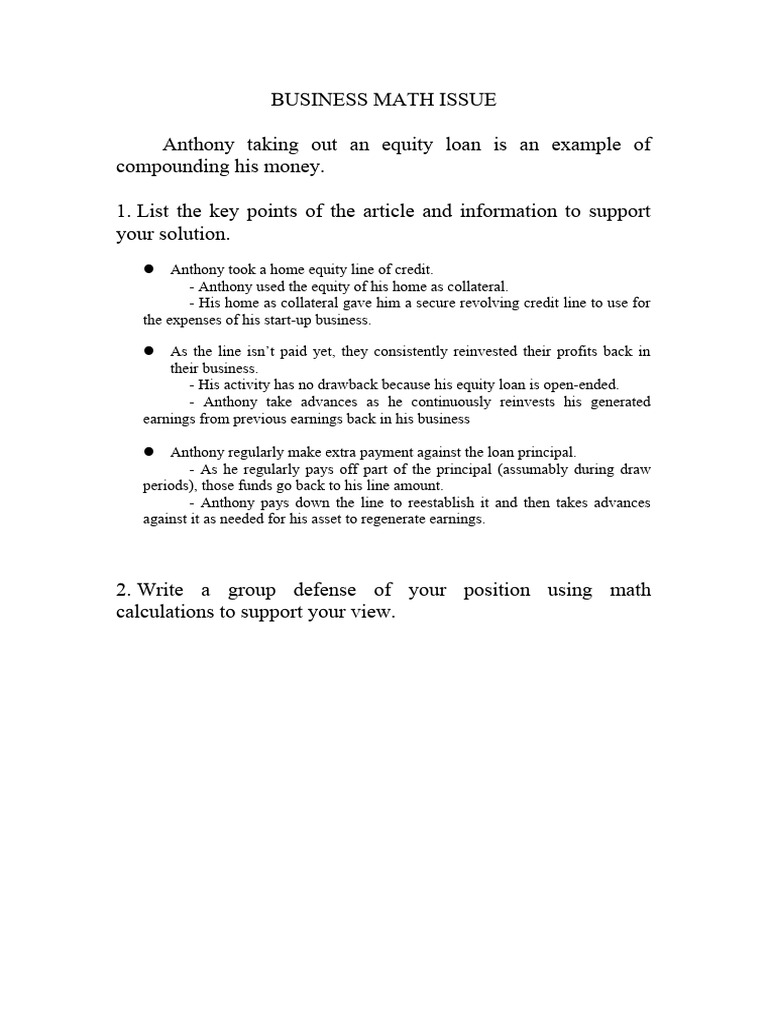 Fdnbusm Business Math Issue Pdf