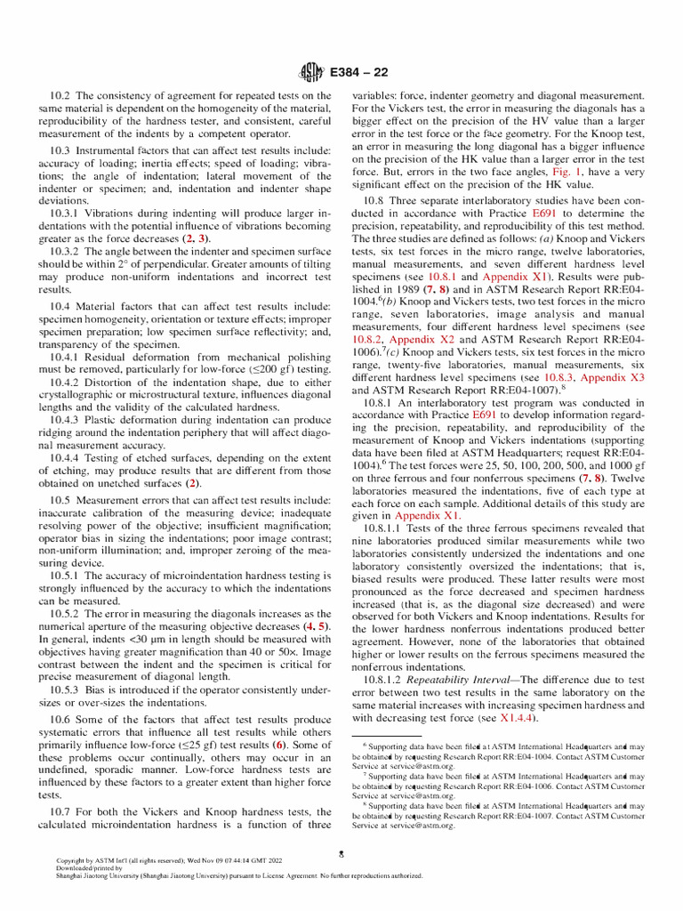 ASTM E384 (2022)_Part8 | PDF | Physical Sciences | Applied And Interdisciplinary Physics