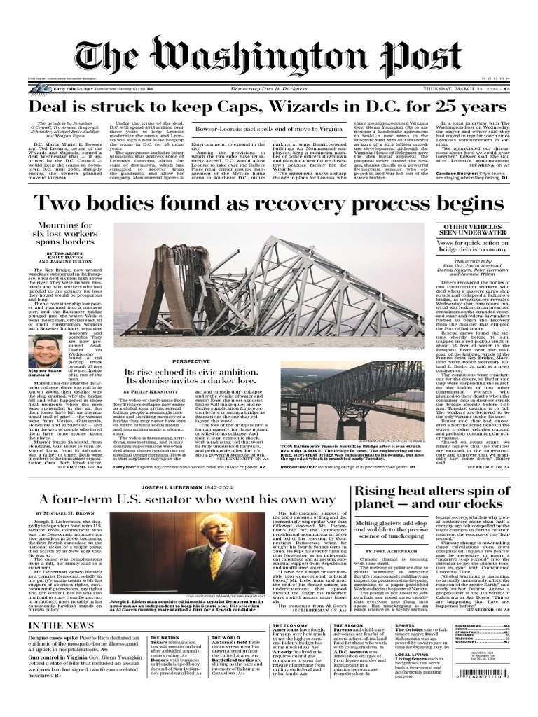 The Washington Post 28-03-24 | PDF | United States House Of ...