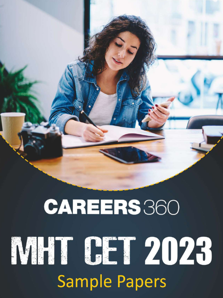 MHT - CET 2023 Sample Papers File | PDF | Atomic Orbital | Electron
