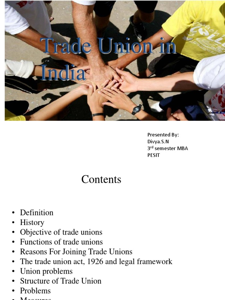Trade Union | PDF | Trade Union | Employment