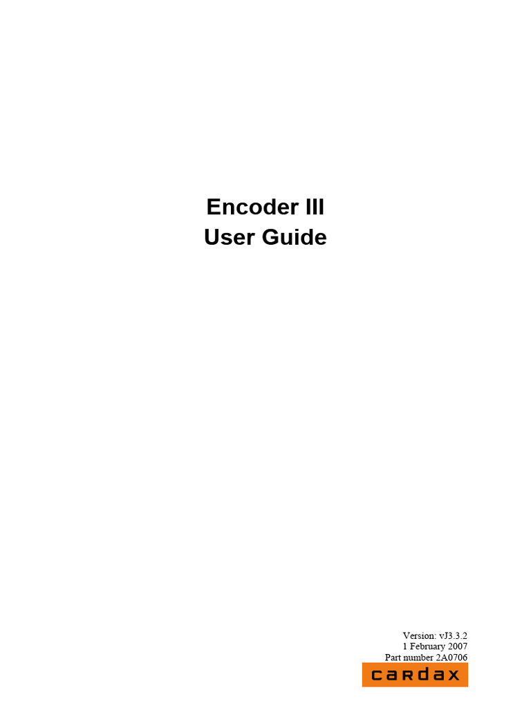 Encoder 3 | PDF | Installation (Computer Programs) | Computer File