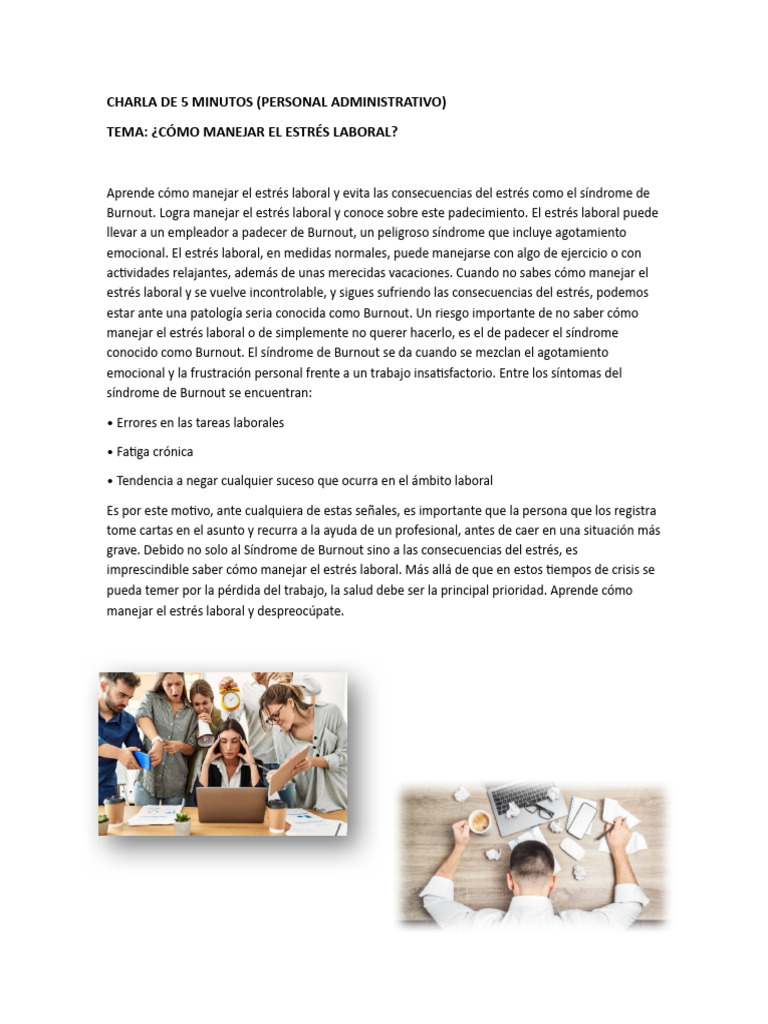 Charla de 5 Minutos EPP | PDF