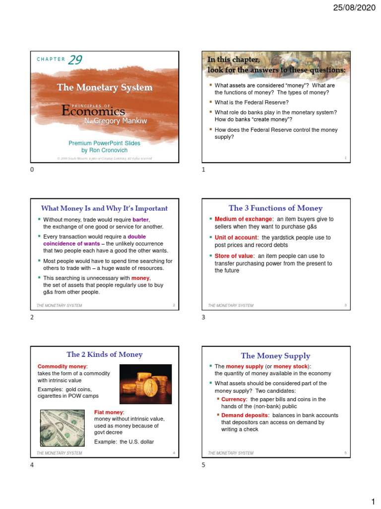 Princ ch29 Presentation | PDF | Federal Reserve | Money Supply