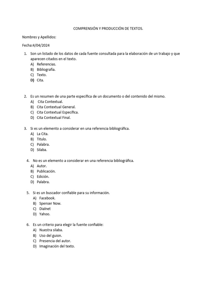 PRACT 01 Comunicacion | PDF | Bibliografía | Citación