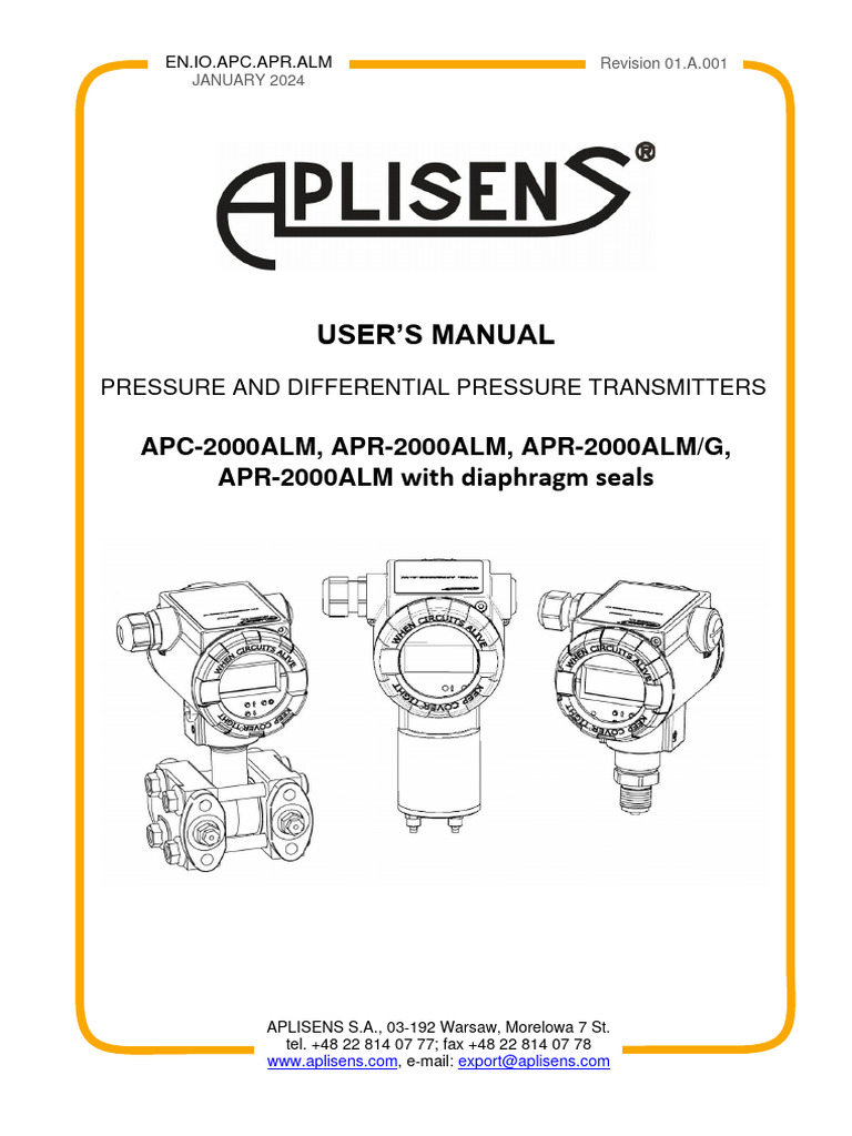 EN IO APC APR ALM Revision 01 A 001 | PDF | Electricity | Electronics