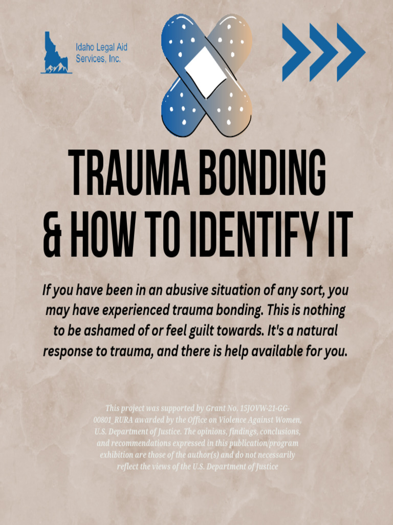 Trauma Bonding and Identifying Signs | PDF | Psychological Trauma ...