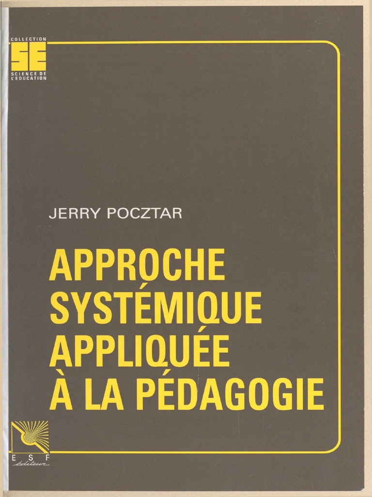 Approche Systémique en Pédagogie | PDF | Pédagogie | Science