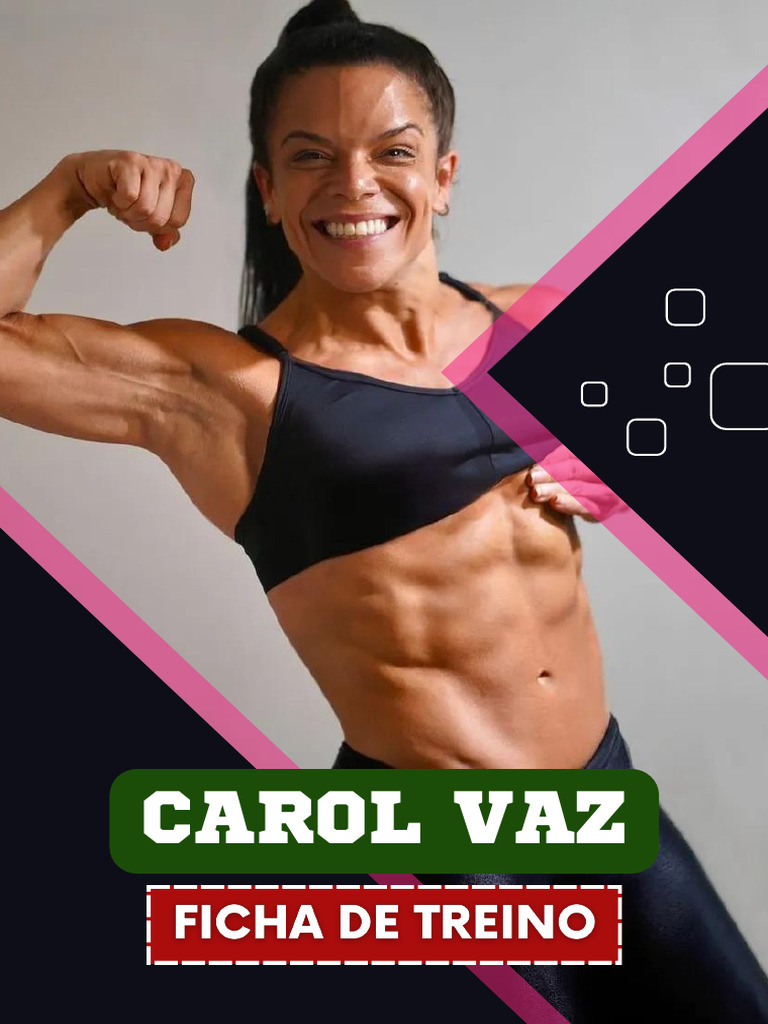 Ficha Carol Vaz | PDF | Musculação | Treinamento de força