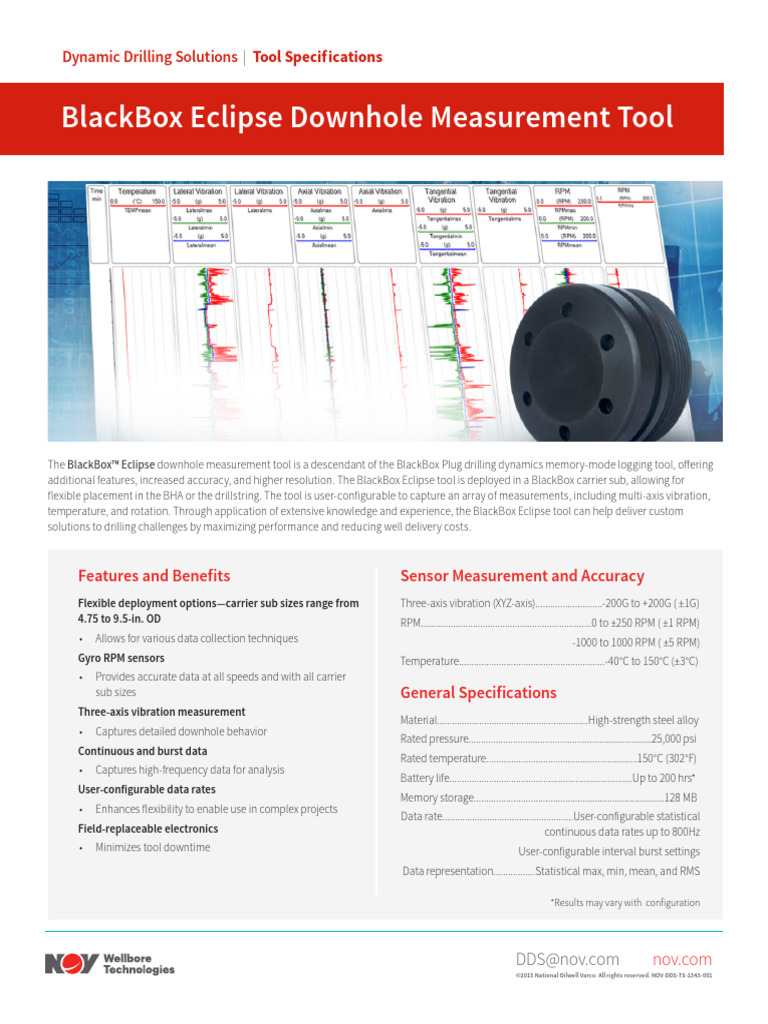 BlackBox Eclipse Tool Specifications | PDF