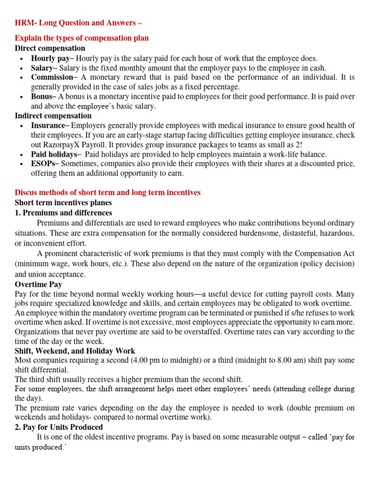 HRM PDF | Download Free PDF | Cost Of Living | Employment