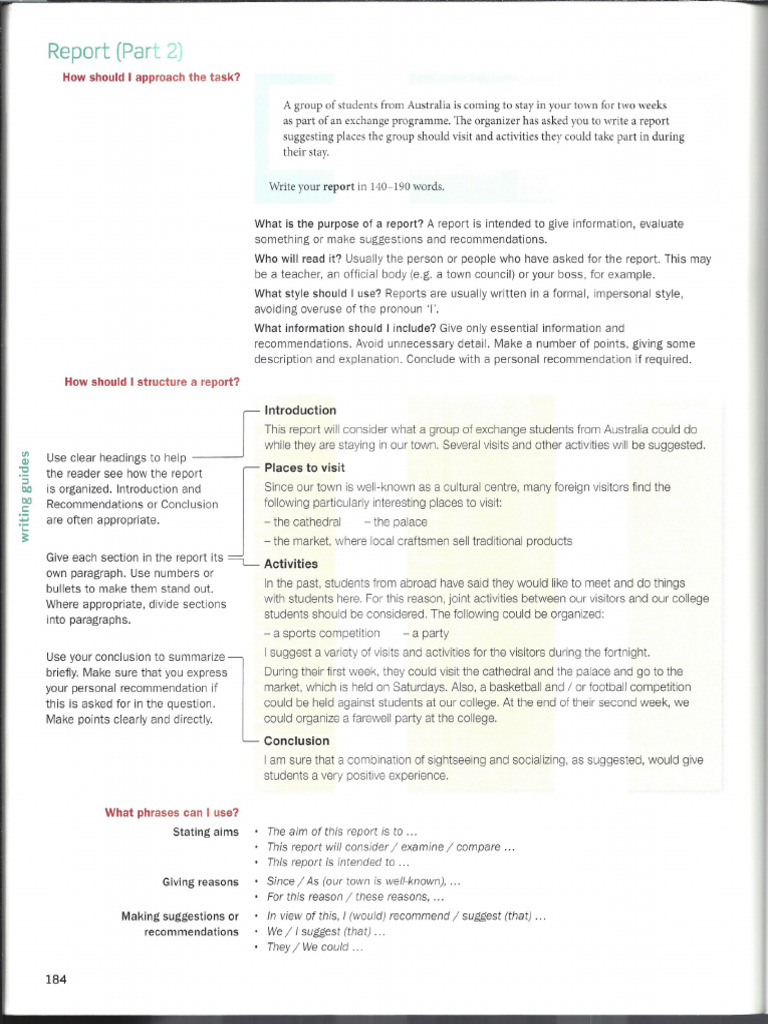 REPORT GuideB2 | PDF | Linguistics | Human Communication