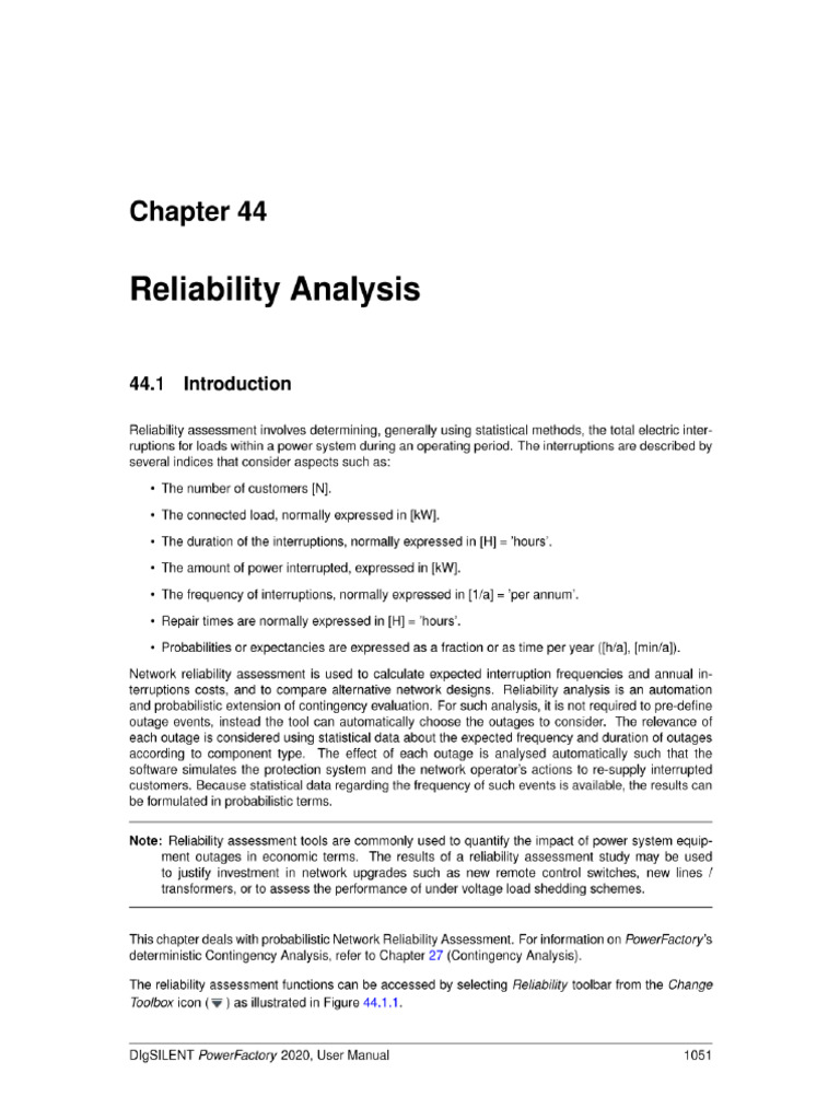 Reliability Analysis | PDF | Reliability Engineering | Electrical Engineering