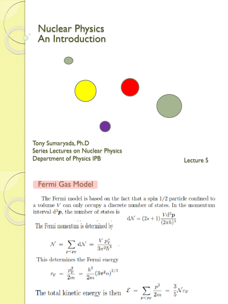 Introduction to Nuclear Physics Concepts | PDF