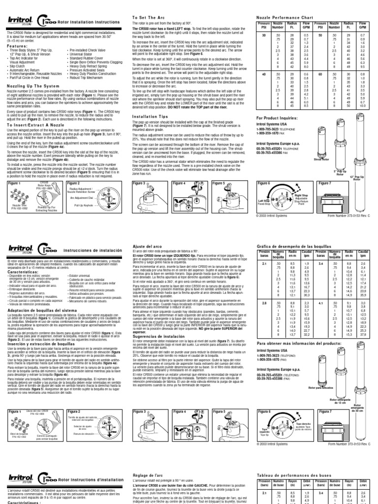 Manual cr500 | PDF | Valve | Machines