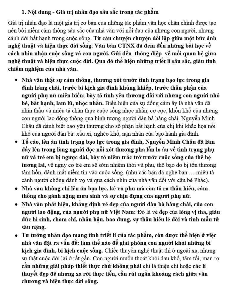 Tong Ket Chiec Thuyen Ngoai Xa | PDF