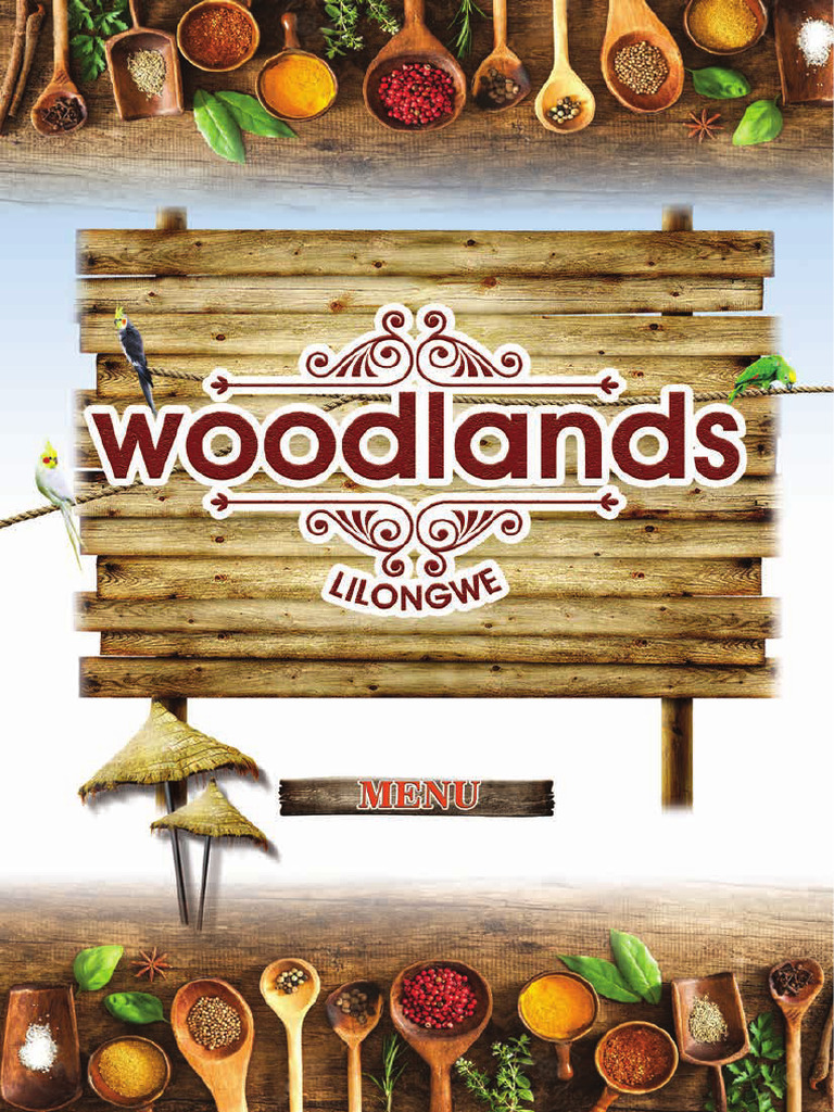 Woodlands Menu | PDF | Indian Cuisine | Curry