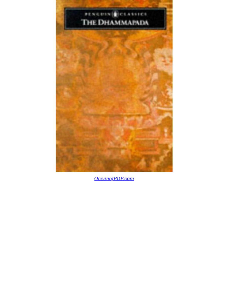 The Dhammapada - Anonymous | PDF | Virtue | Hell