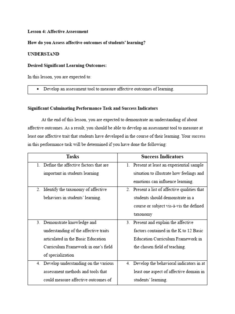 AOL 2 Mod 4 | PDF | Learning | Attitude (Psychology)
