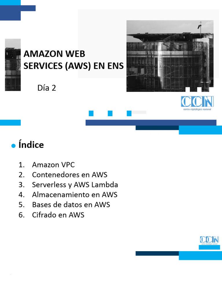 002 Iv Curso Stic - Amazon Web Services (Aws) en Ens | PDF | Servicios ...