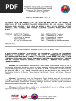 PTA SAMPLE Resolution | PDF | Educational Organizations | Government