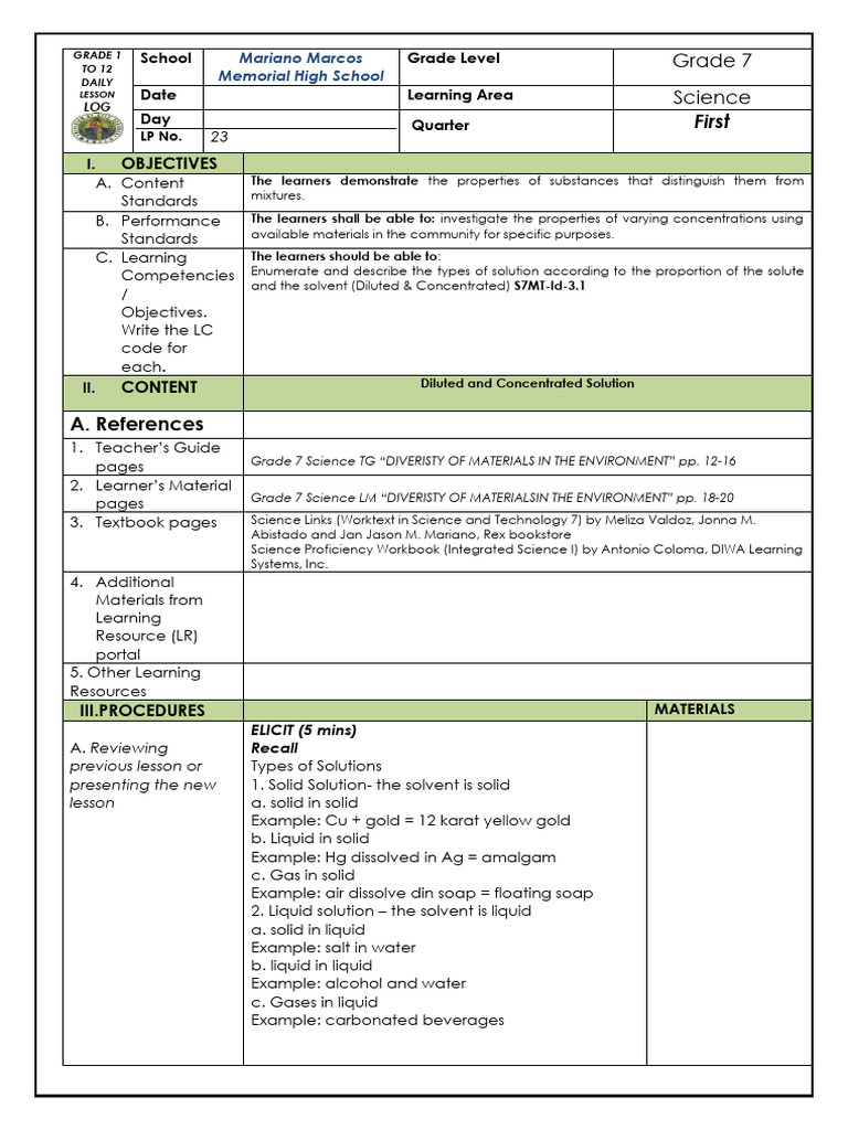 JASMIN.D23 DLP With Attached Worksheets - Diluted and Concentrated ...