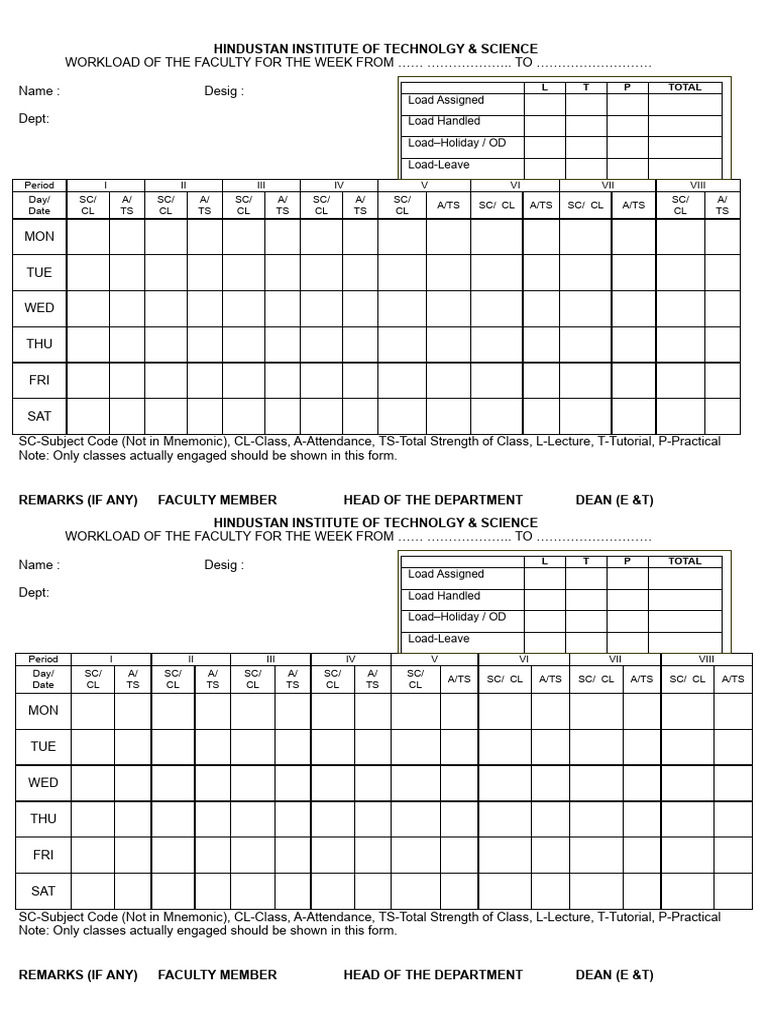 Workload Form | PDF | Mercedes Benz | Cars Of Germany