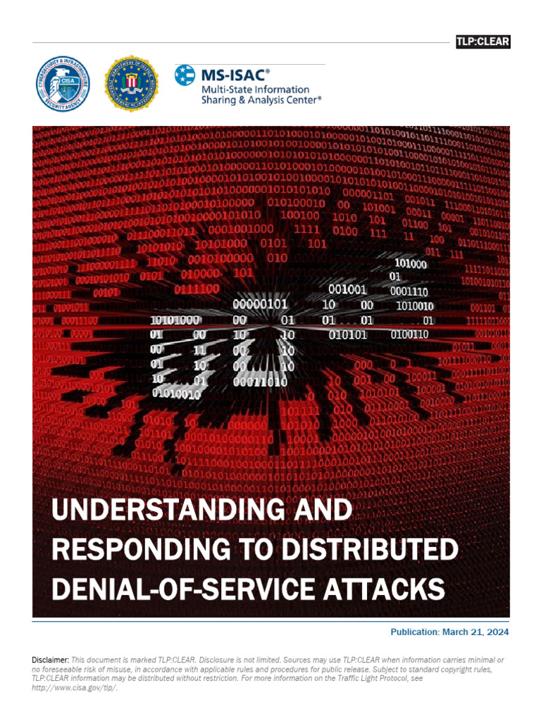 Understanding and Responding To Distributed Denial-of-Service Attacks ... Understanding and Responding To Distributed Denial-of-Service Attacks ...