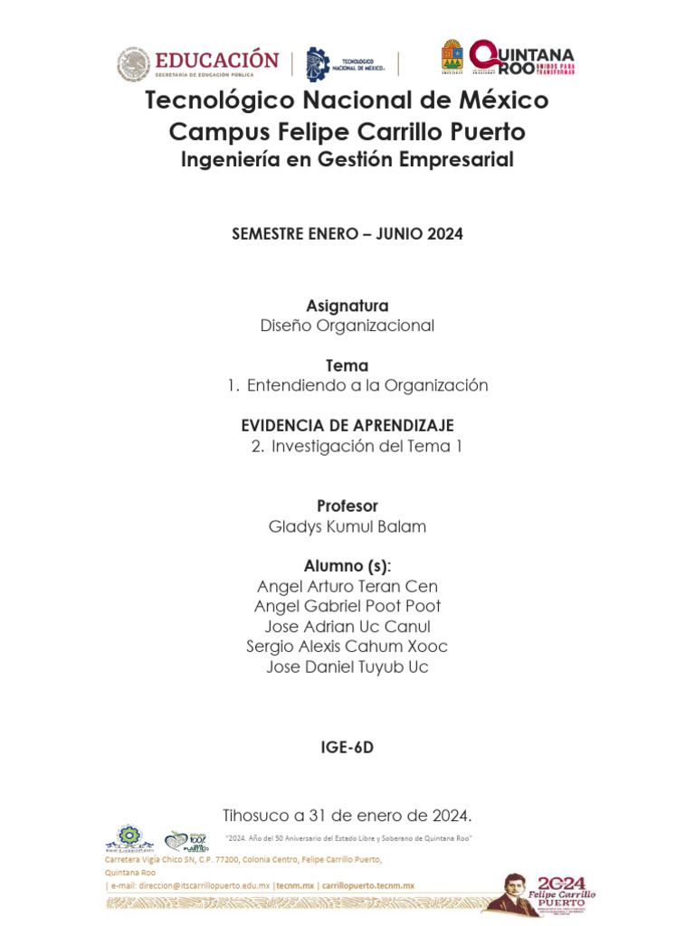 Evi 2 Equipo 3 | PDF | Business | Cultura organizacional