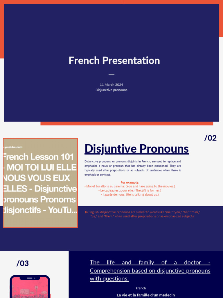 French PPT Sem 2 | PDF | Syntax | Linguistics