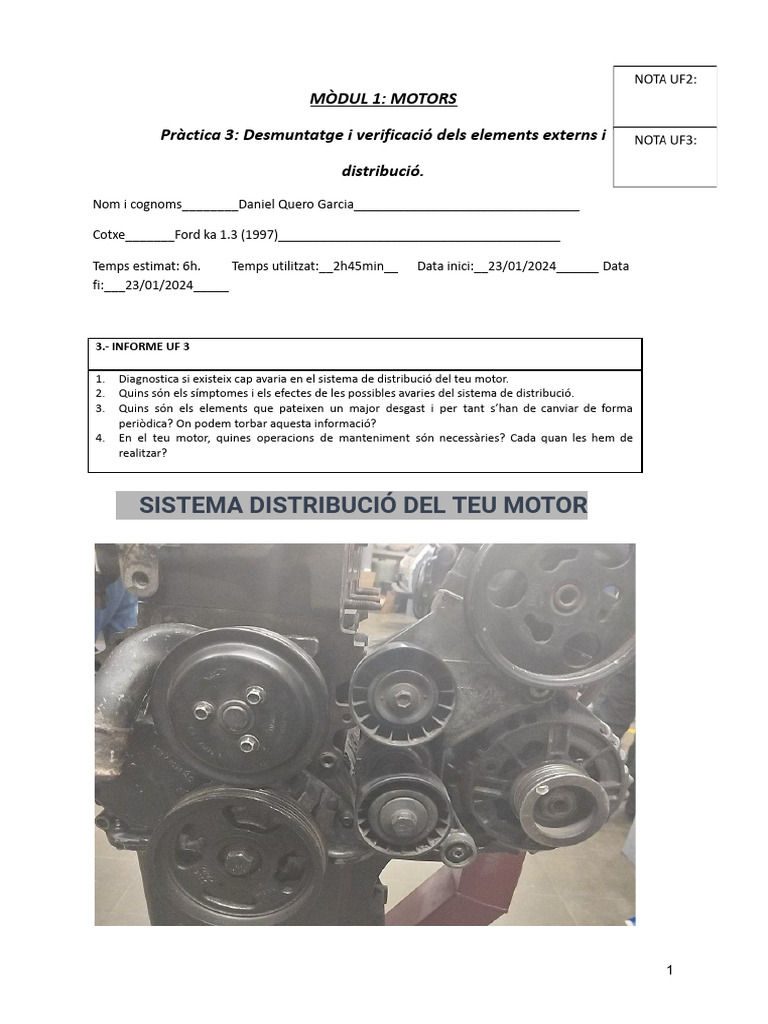 Daniel Quero - PRACTICA 3 MODUL 1 Motors | PDF