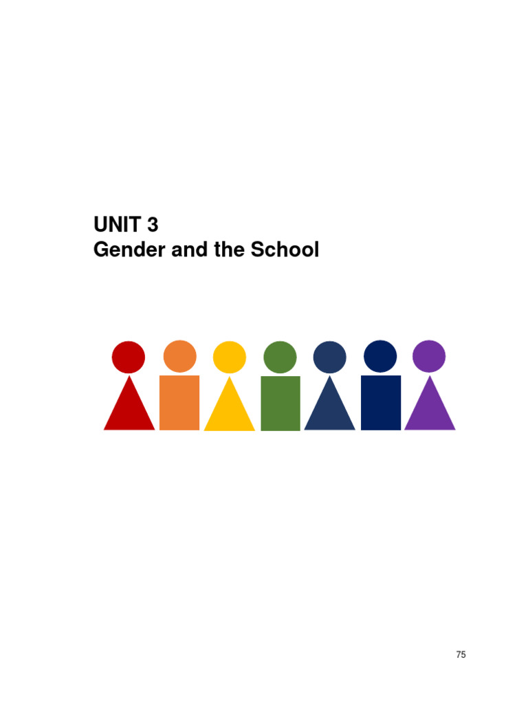 UNIT 3 Lesson 1-3 | PDF | Sexual Harassment | Gender