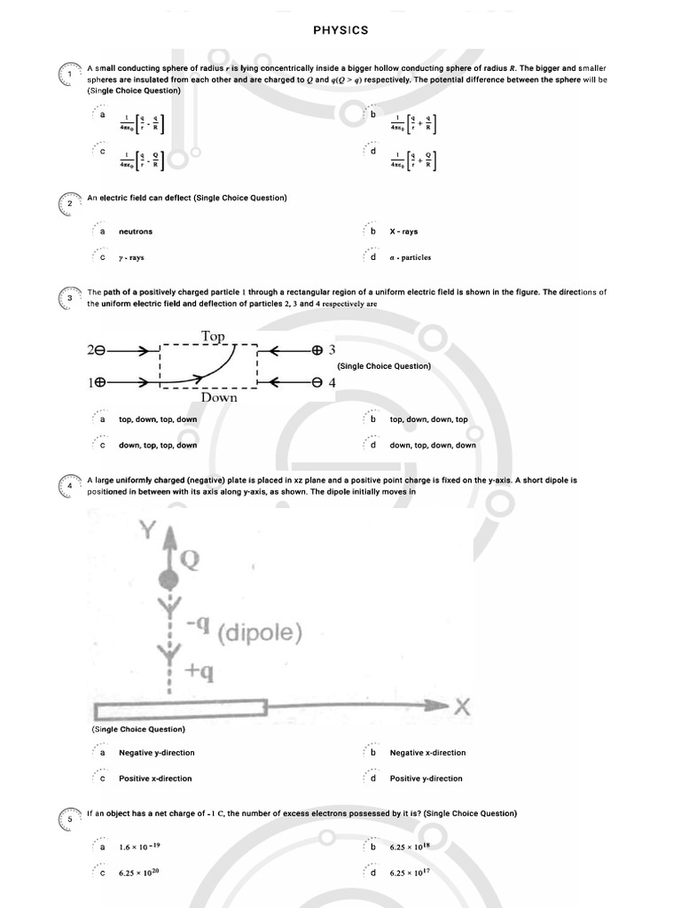 Electrostatics | PDF