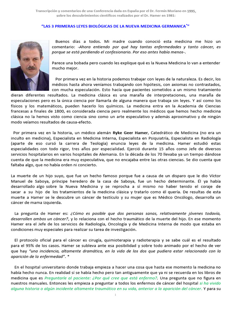 Dr. Moriano. Conferencia Sobre NMG 1995 (v2.3) | PDF | Metástasis | Cáncer